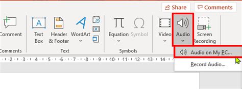 Powerpoint Add Audio Support And Information Zone