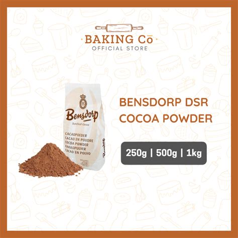Bensdorp Dsr Cocoa Powder 250g 500g 1kg Shopee Philippines