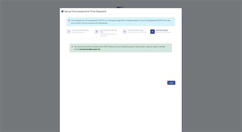 Set Up Your Time Based One Time Password Totp Republic Of The