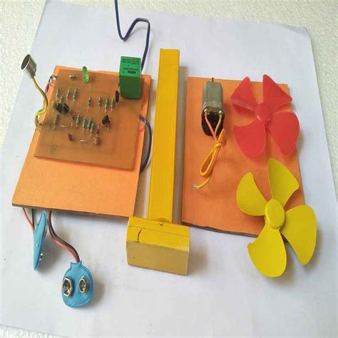 Clap Control Fan SR Robotics