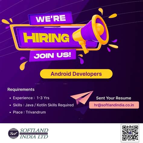 androiddeveloper androidjobs hiringnow techjobs trivandrumjobs… anjana sk 10 comments