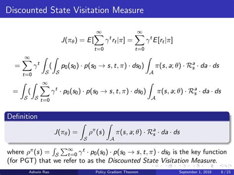 Policy Gradient Theorem Pdf