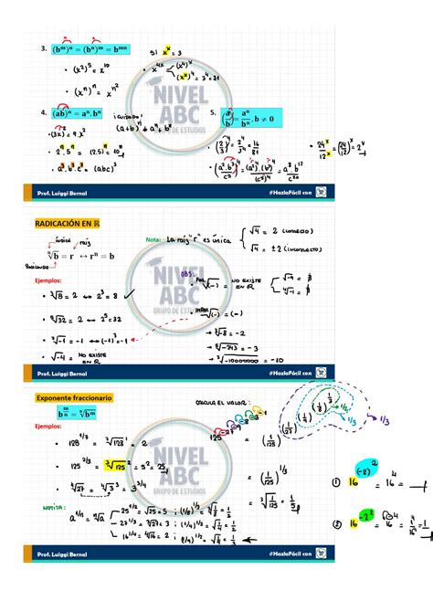 Solution Leyes De Exponentes Concepto Y Ejemplos Studypool