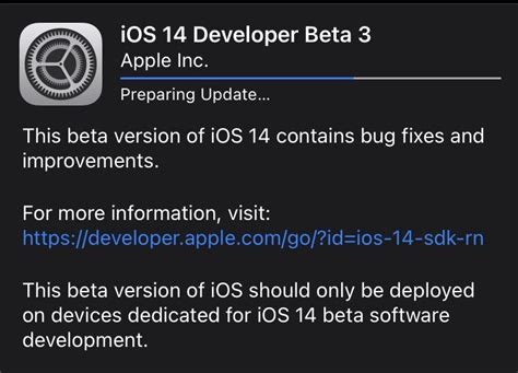 Developer Beta Is Out R Ios