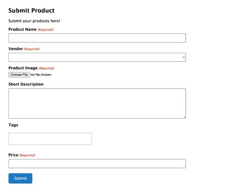 Woocommerce Frontend Product Submission The Complete Guide