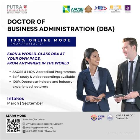 Doctor Of Business Administration Open And Distance Learning Mode