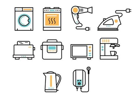 Appliances Vector Art Icons And Graphics For Free Download