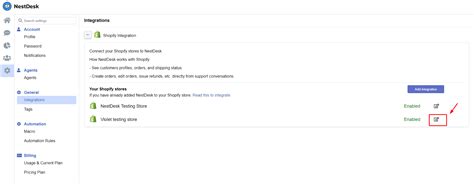 how to disable data synchronization from shopify to nestdesk