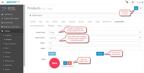 Opencart Product Label Version2 Webkul Blog