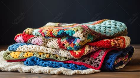 소박한 나무 테이블 위에 놓인 멋진 여러 가지 빛깔의 뜨개질 담요 나무 가지 배경 테이블 배경 굉장히 멋진 배경 이미지 Hd 나무 가지 테이블 굉장히 멋진 배경