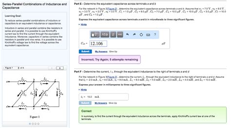 Solved Chapter Homework Series Parallel Combinations Of Chegg