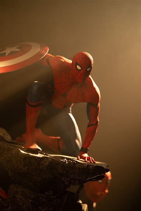 蜘蛛侠手办榮淵 站酷zcool