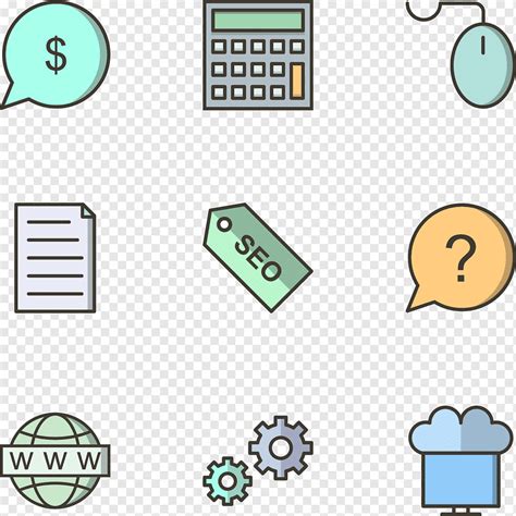 Set Of Seo Search Engine Optimization Icons Png Pngwing