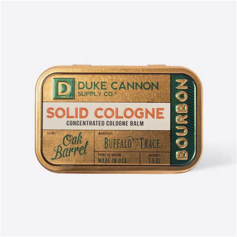 Solid Cologne Bourbon Duke Cannon