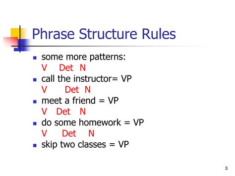 syntactic analysis ppt