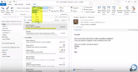 Help Customizing The Inbox In Microsoft Outlook DP Tech Group