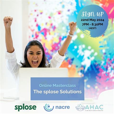 Nacre Consulting On Linkedin Spots Are Filling Up Optimise Splose For