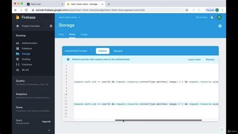 Write Firebase Storage Rules For Media Files Securing Our App With