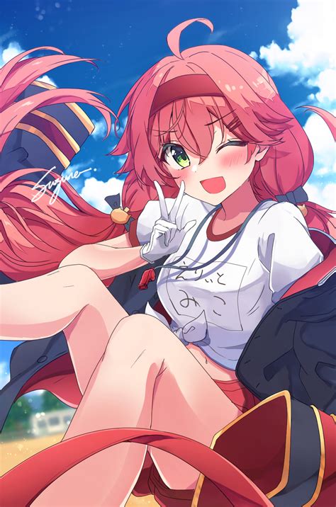 Sakura Miko Channel Mobile Wallpaper By Mizuki Zerochan Anime Image Board