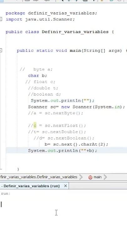 Definir Tipos De Variables Netbeansjava Youtube