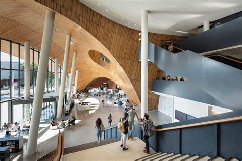 University Library Modern Architecture Hoseo University Library By