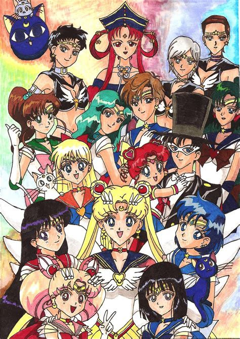 🔥 40 Sailor Moon Group Wallpapers Wallpapersafari