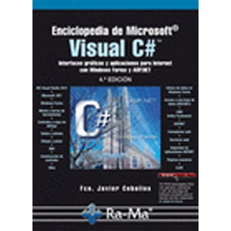 Enciclopedia De Microsoft Visual C Interfaces Gráficas Y Aplicaciones