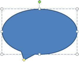 Make A Speech Bubble In Word