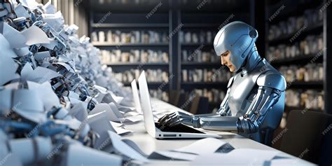 premium photo extracting data from unstructured documents using ai