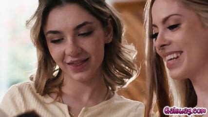 Explicit Kait Showing Her Friend Demi Hawks How Lesbian Sex Is Done