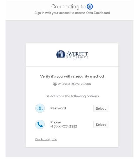 Okta User Enrollment