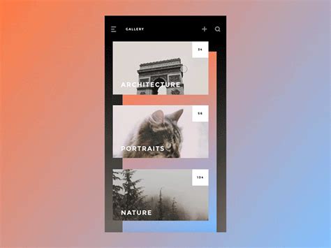 Css Only Parallax Menu Nicfiln