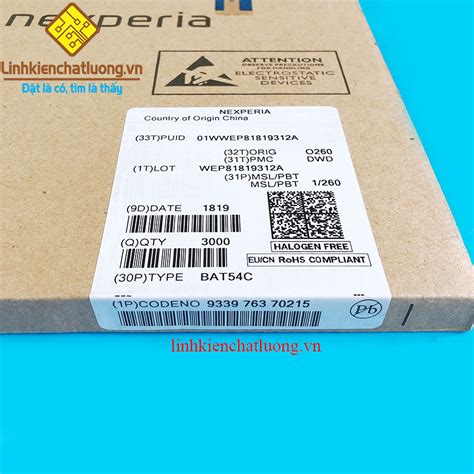 Bat54c Ww1 Diode Schottky 02a 30v Sot 23 Chính Hãng Nxp Bat54c Ww1 Diode Schottky 02a 30v Sot 23 Chính Hãng Nxp