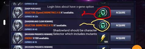 More Options For X Gene Selectors Marvel Future Fight