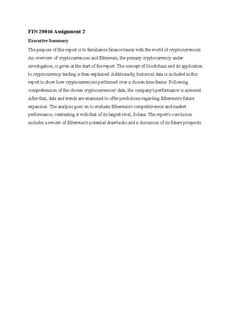 Fin 2001 6 Assignment 2 Venus Ong Xin Qian Fin 20016 Assignment 2