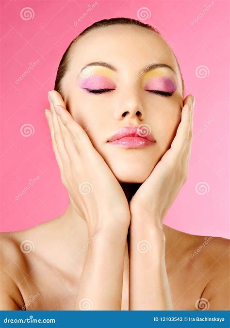 Portrait Of Woman Stock Photo Image Of Fashion Human