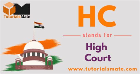 Full Form Of Hc Meaning Of Hc In Law And Order Tutorialsmate