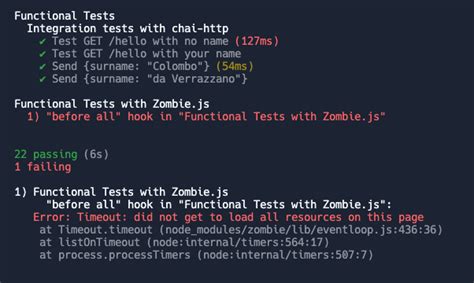 Test Time Out Quality Assurance Backend Development The