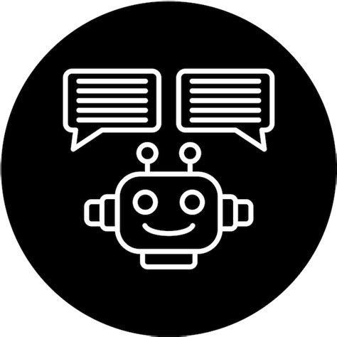 Premium Vector Vector Design Chatbot Icon Style