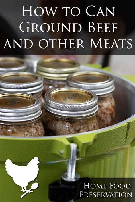 How To Can Ground Beef And Other Meats With Canning Video