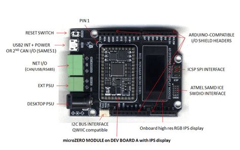 Microzero Is A Compact Arduino Compatible Microchip Samd21 Module