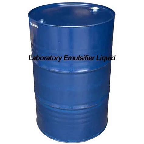 Laboratory Emulsifier Liquid 99 50 L Drum At ₹ 170kg In Ahmedabad