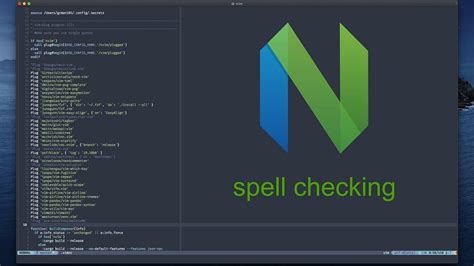 neovim nvim spell checking first add the spell check in the… by