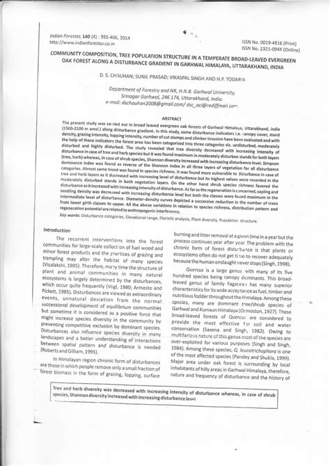 Pdf Community Composition Tree Population Structurein A Temperate