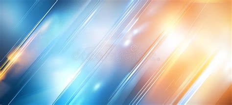 A Vibrant Abstract Background Featuring Dynamic Blue And Orange Light Streaks Creating An