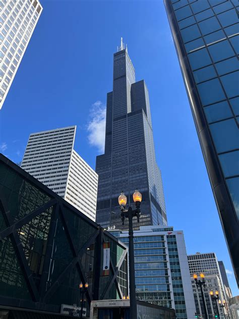 시카고 스카이라인과 미시간 호수의 공중 전망 · 무료 스톡 사진