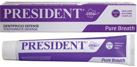 Зубна паста Від неприємного запаху President Clinical Defence 75ml 75 мл 680641 600428 2