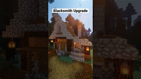 Minecraft Blacksmith Tutorial Shorts Minecraft Blacksmith Minecrafthacks Viral Youtube
