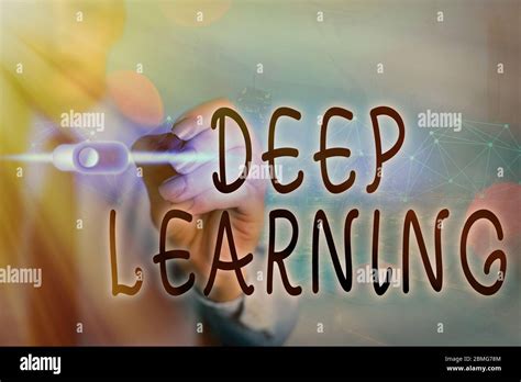 Writing Note Showing Deep Learning Business Concept For Hierarchical