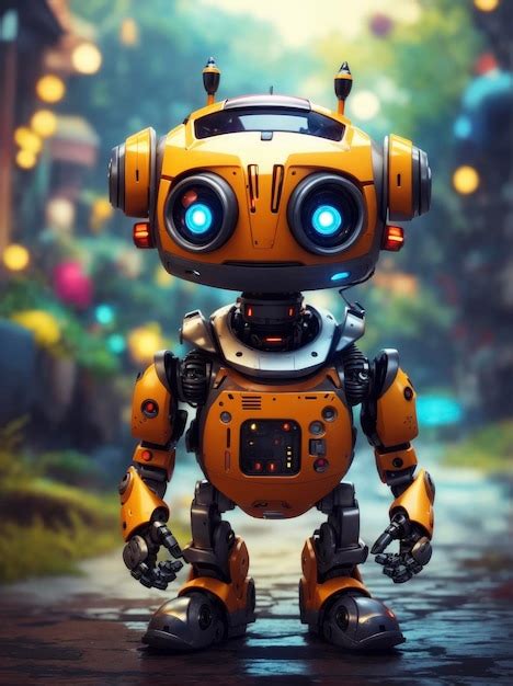 Premium Ai Image Exploring An Rc Cute Robot Fantasy